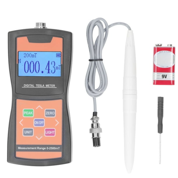 Magnetic Field Strength Meterhandheld Digital Gauss Meter Magnetic Field Tester Digital