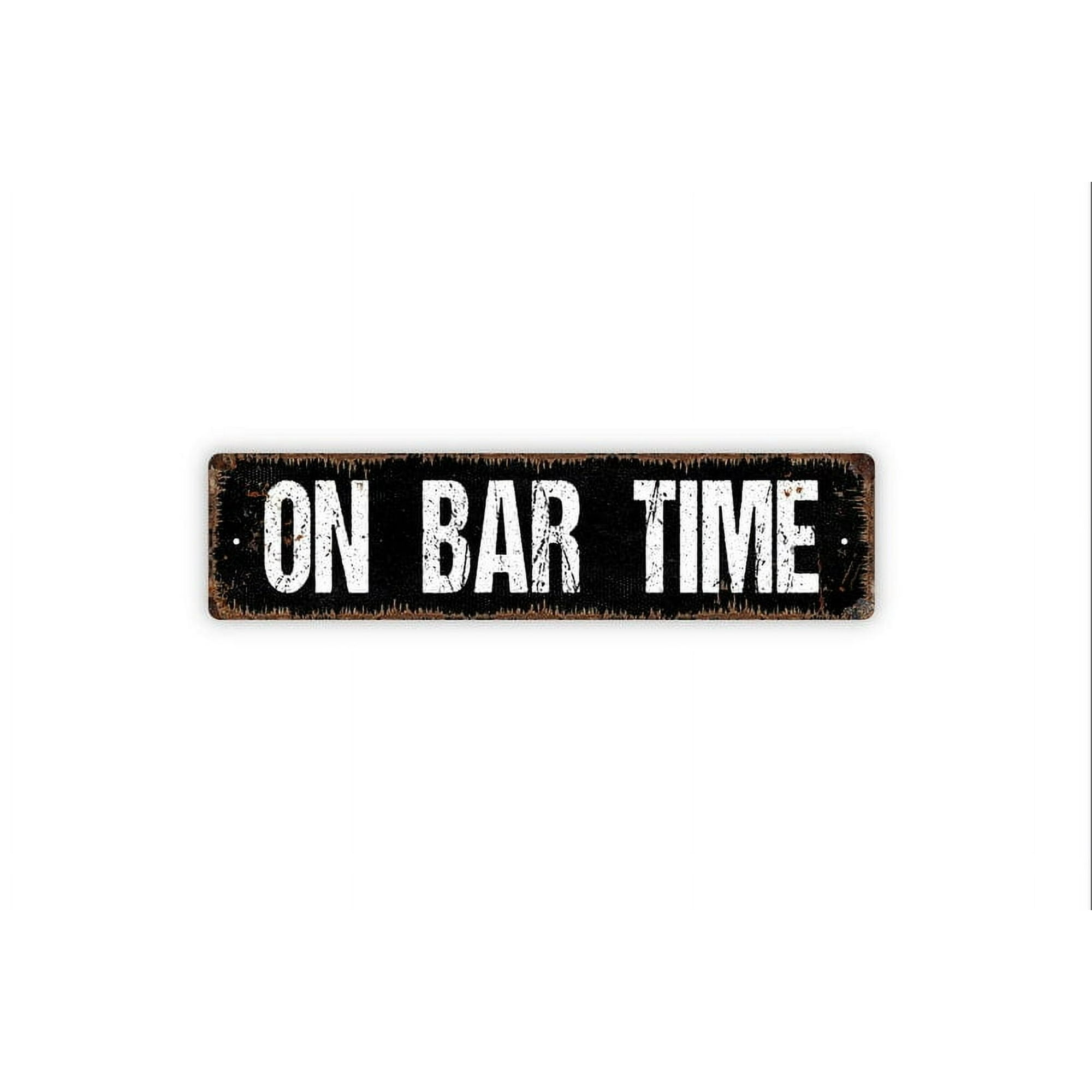 Click here for Kpataubaa On Bar Time Sign Man Cave Beer Pub Bar T... prices