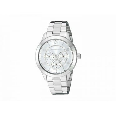 Michael Kors Women's Slim Runway Quartz Mineral Crystal Watch MK3222 ...