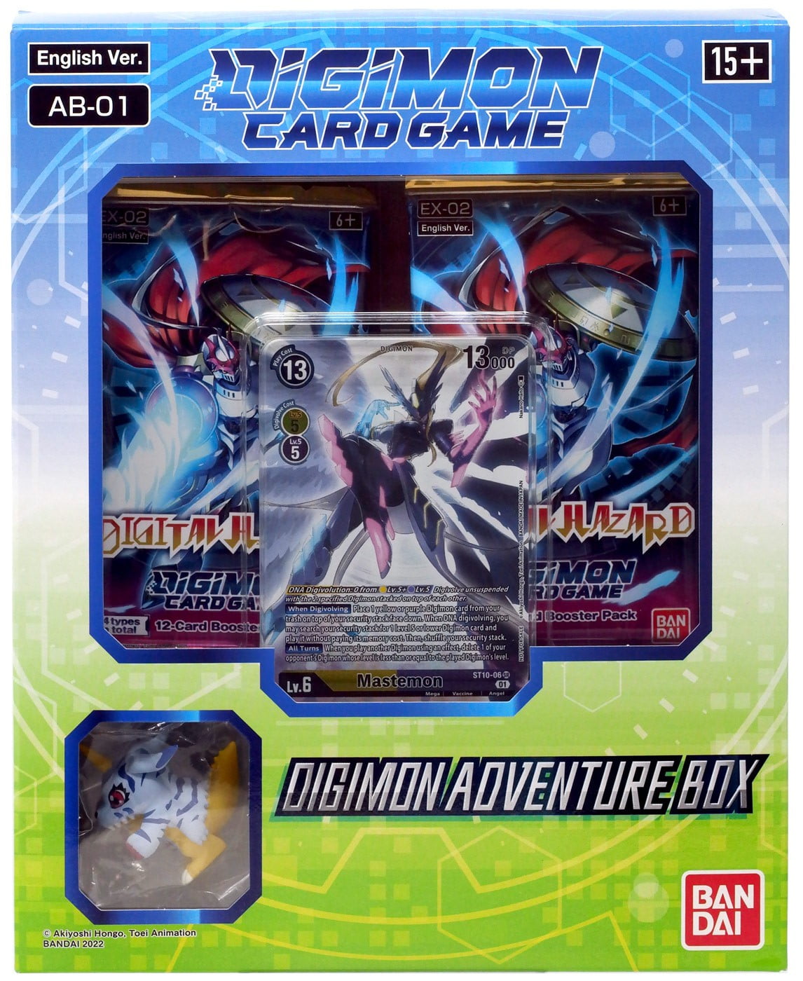 Trading Card Game Digimon Adventure Box (Mastemon Promo Card, RANDOM ...