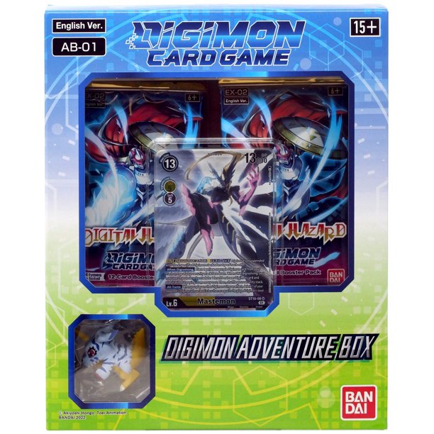Trading Card Game Digimon Adventure Box (Mastemon Promo Card, RANDOM ...