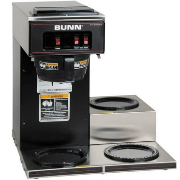 BUNN Axiom-DV-3 3L, 12-Cup Dual Voltage Automatic Commercial Coffee ...