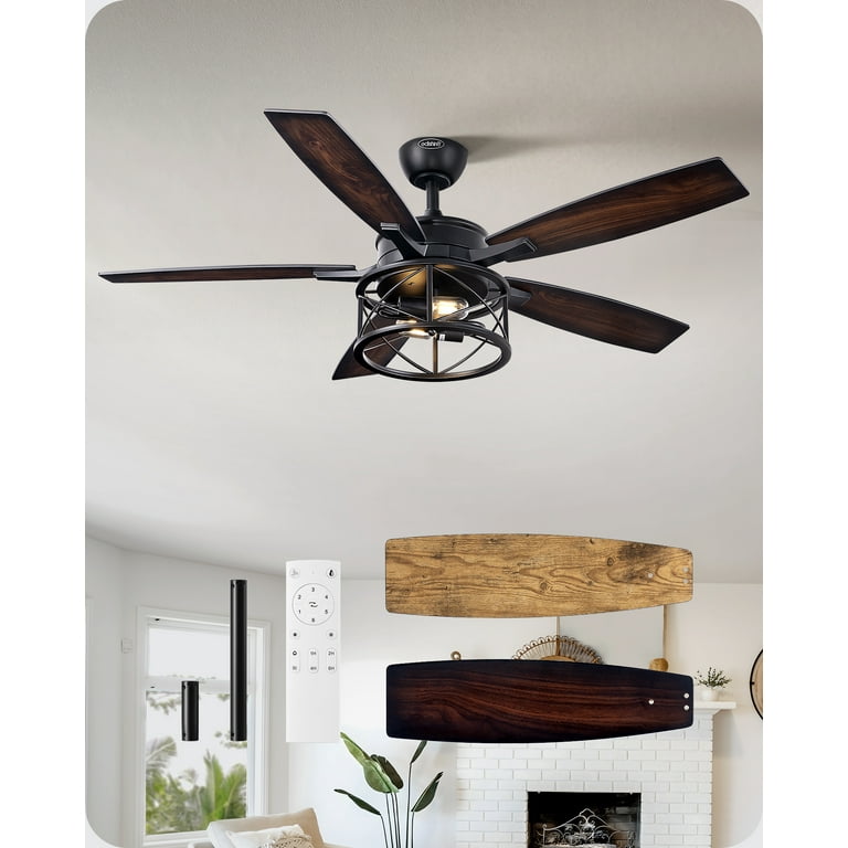 Rustic Ceiling Fans With Lights Standard Size Rustic Ceiling Fans