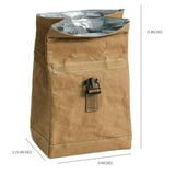 OMH Organize My Home Eco Friendly Reusable Roll Down Lunch Tote Bag ...