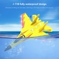 Waterproof RC Drone Plane, Foam Glider Water Takeoff Aircraft with LED ...