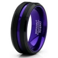 Metal Masters Mens Tungsten Carbide Ring Grooved Wedding Band Color ...