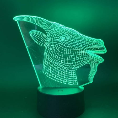 Alpaca 3d Acrylic Night Lamps Llama Cute Animals Sheep Lamb Lights ...