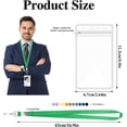 12 Pack Lanyards for ID Badges Cruise Lanyard for Ship Cards with ...
