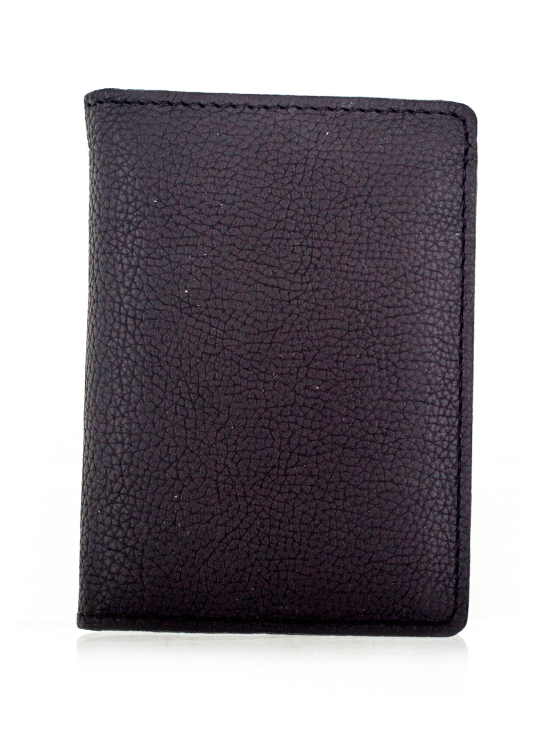 Faddism Men's Leather Compact L-fold Wallet WLT-Y-739 Brown - Walmart.com