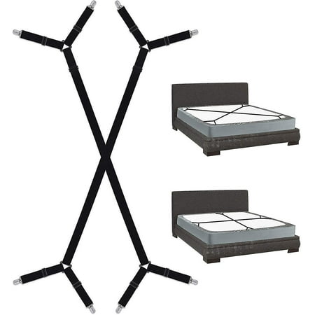 8 Piece Fixed Bed Sheet Stretcher, Elastic Mattress Stretcher Fitted ...