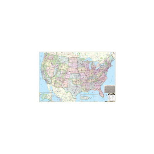 Universal Map Nebraska State Fold Map - Walmart.com
