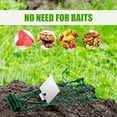 8 Pack Mole Gopher Trap Metal Tactical Rat Vole Traps Reusable Gopher ...