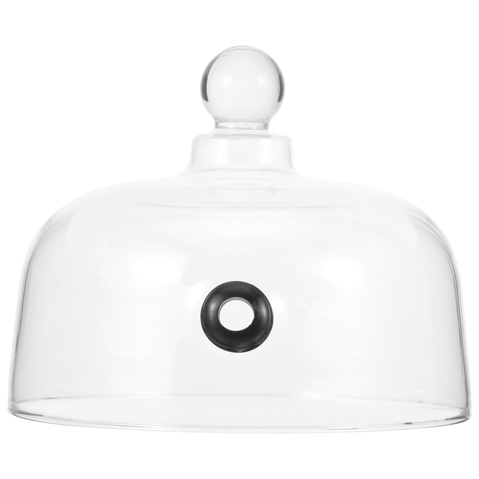Food Dome Cover Lid For Plate Bowl Glass Smoker Dome Lid Transparent ...