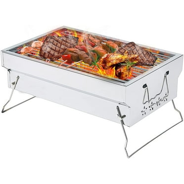 Camp Chef BBQ Grill Box with Lid, BB100L, 14 x 16 Inch True Seasoned ...