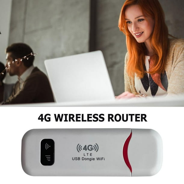 Inalámbrico LTE WiFi Router 4G Tarjeta SIM 150Mbps USB Módem WiFi ...