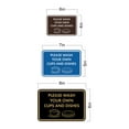 Classic Framed Please Wash Your Own Cups and Dishes Sign (White ...