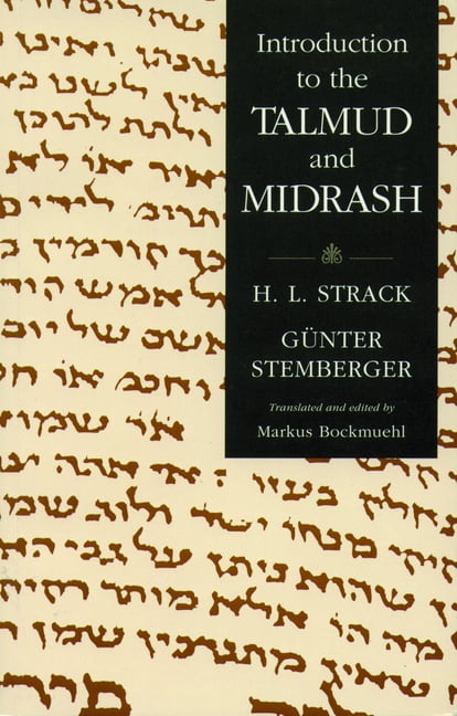 Introduction to the Talmud and Midrash (Paperback) - Walmart.com