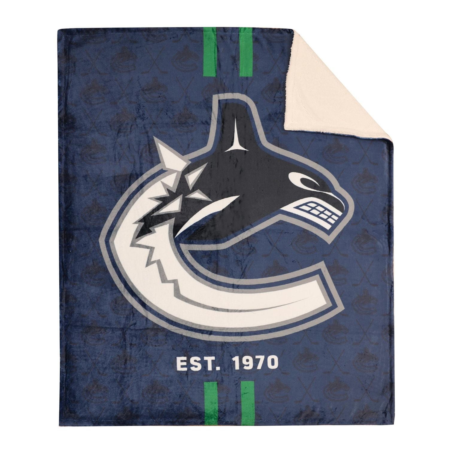 NHL Vancouver Canucks Plush Blanket, (50" x 60") - Walmart.ca