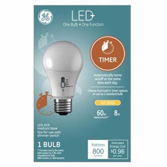 G E Lighting Dusk-to-Dawn Daylight LED Plus Light Bulb - 9W - Walmart.com