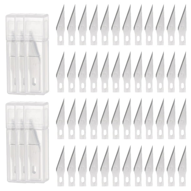 Uxcell Exacto Knife Blades #11 Hobby Knife Blades Precision Exacto ...