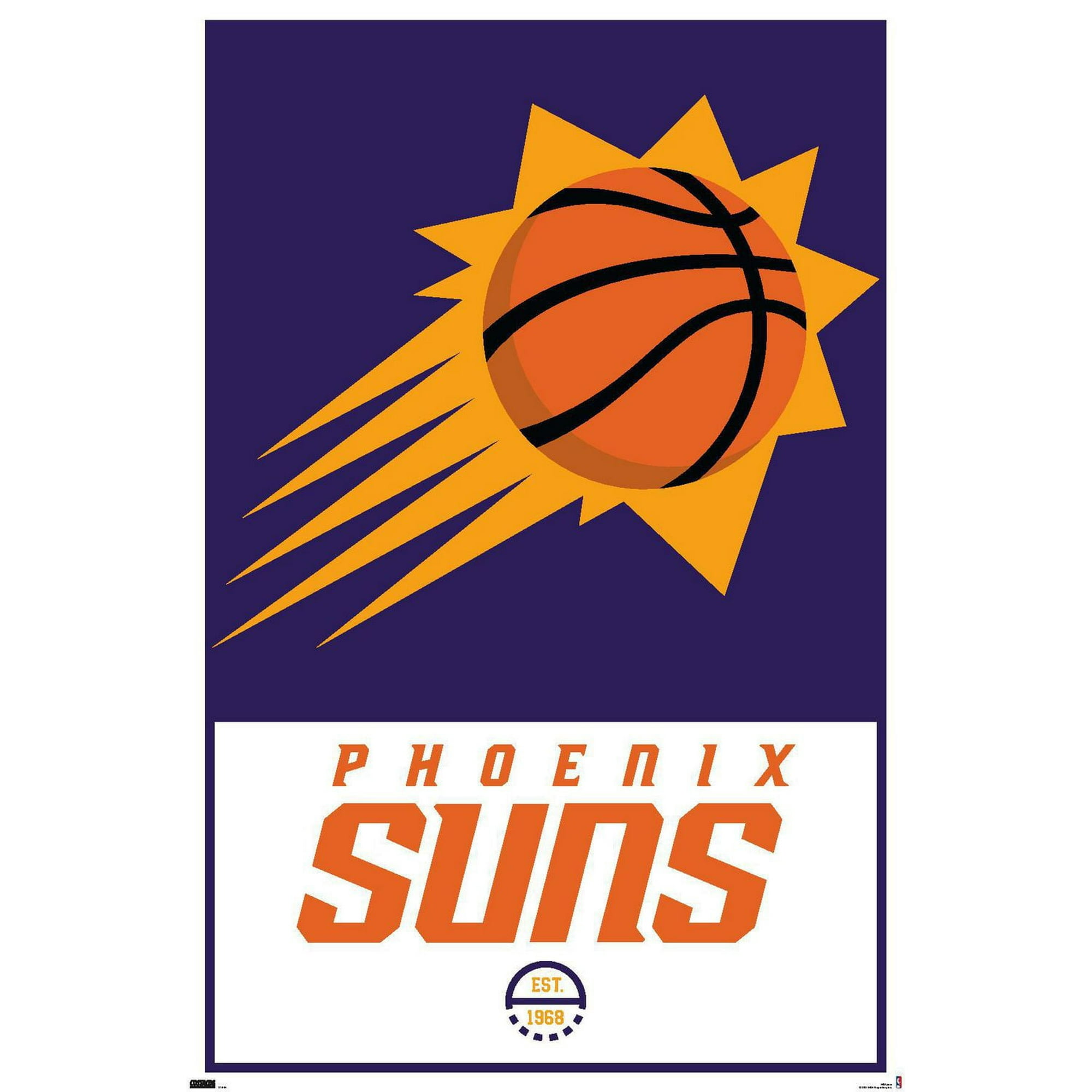 Click here for Trends International Nba Phoenix Suns - Logo 21 Wa... prices