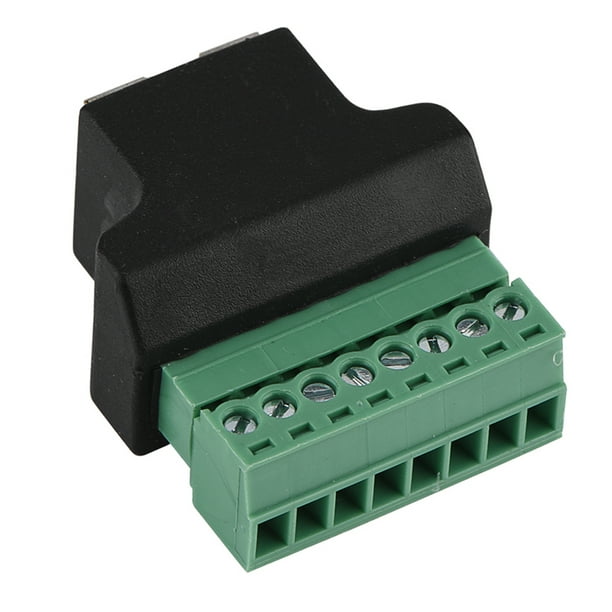 Terminal Adaptor,Ethernet Connector RJ11 6P4C Screw Terminal Adaptor R ...