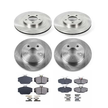 Ultimate Brakes Front and Rear Semi-Metallic Brake Pad and Rotor Kit ...