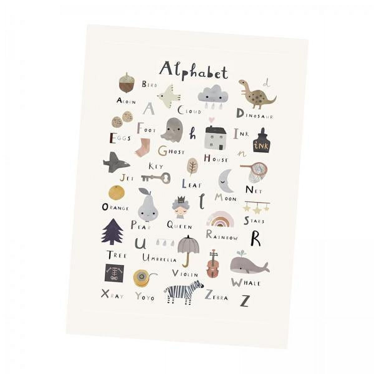 del alfabeto,Pósteres de arte mural con letras del alfabeto para el ...