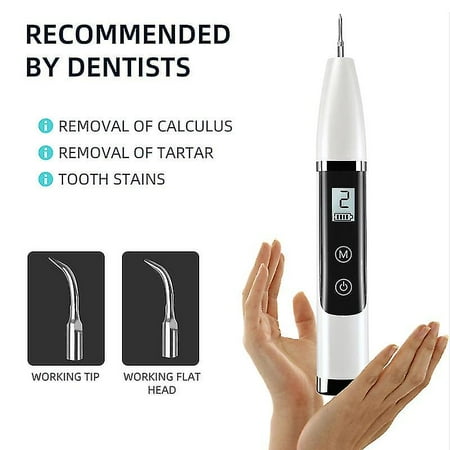 Home Ultrasonic Lcd 5 Mode Calculus Remover Dental Scaling Electric ...
