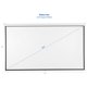 VIVO 100" Projector Screen 16:9 Projection HD Manual Pull Down Home ...