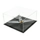 Acrylic Deluxe Clear Display Case - Medium Rectangle Box 12" x 12" x 6 ...