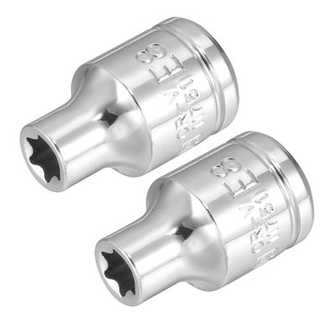 Unique Bargains 2 Pcs 1/4" Drive Socket Breaker L Shape Extension Bar ...