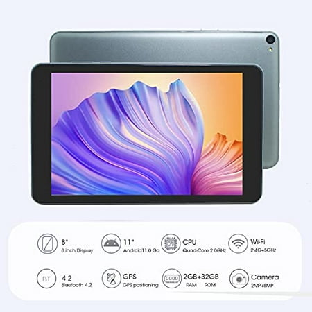 5G WiFi Tablet 8 Inch Android 11 Tablet 1080P Full HD Android Tablet ...