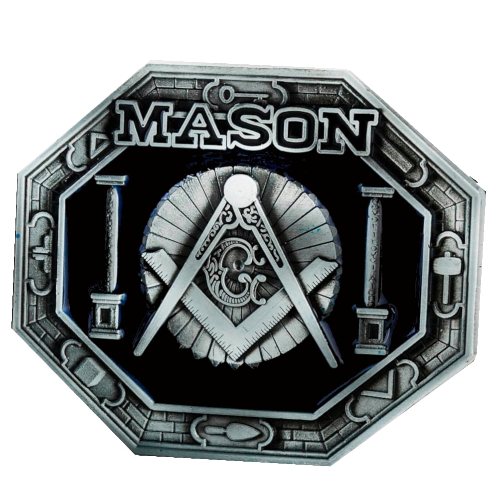 Freemason Symbol Metal Man Woman Belt Buckle Masonic Buckle-BB-004 ...