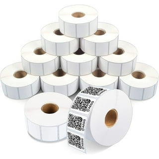Zebra Direct Thermal Barcode Label, 4" x 6" Paper Label with 1" Core ...