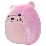 Kelly Toy Squishmallows Fuzz a Mallows 12-inch Anu Pink Otter - Ultra ...