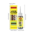 Graphite Lubricant,Graphite Powder For Locks,2pcs Lock Cylinder ...