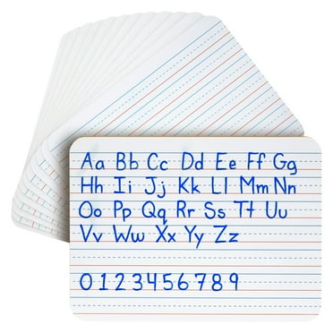 Jigitz Double-Sided Dry Erase Boards Classroom Pack - 25 Small ...