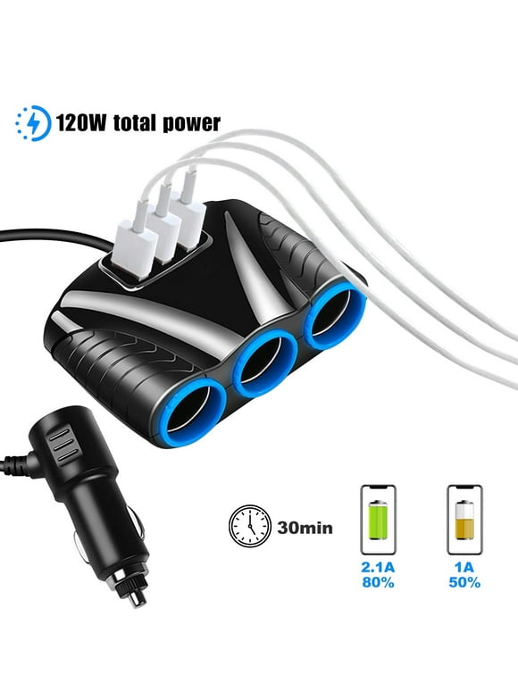 Cigarette Lighter Adapters in Other Interior Car Accessories - Walmart.com