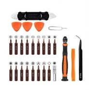 THINKWORK 122-Piece Pink Tool Kit with 3.6V Rotatable Electric ...