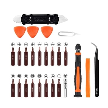 THINKWORK 122-Piece Pink Tool Kit with 3.6V Rotatable Electric ...