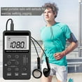 Personal AM/FM Pocket Radio Portable , Mini Digital Tuning Radio, with ...