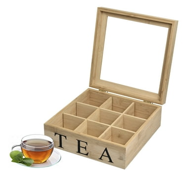 Tea Box Tea Storage Bamboo Natural, Nice Tea Chest Tea Packaging Good ...