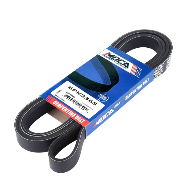 MOCA AUTOPARTS 6PK2365 EPDM Serpentine Belt Fit for 2003-2014 Chevrolet ...