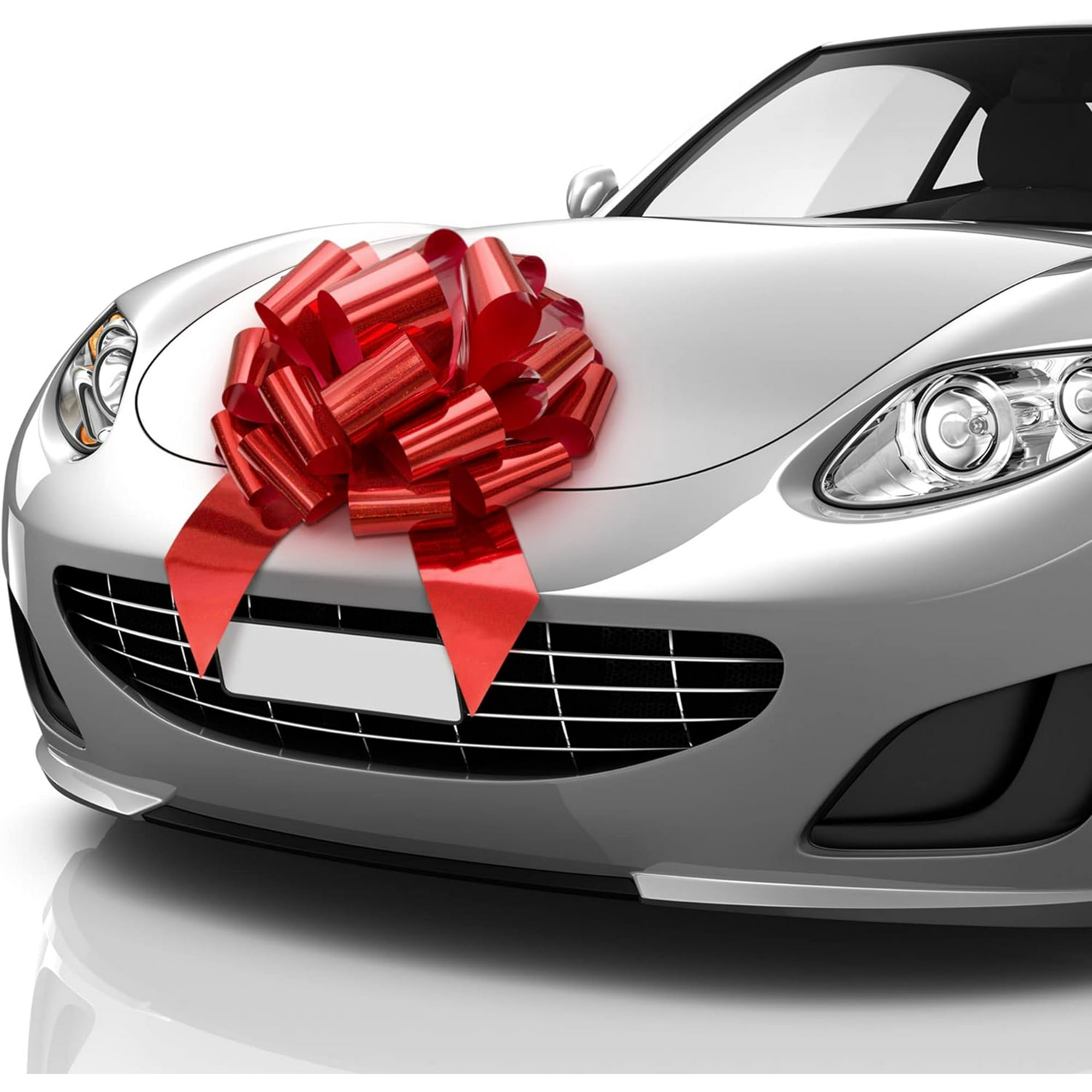 Click here for Surjde Big Car Bow (Glitter Red  18 Inch) Gift Bow... prices