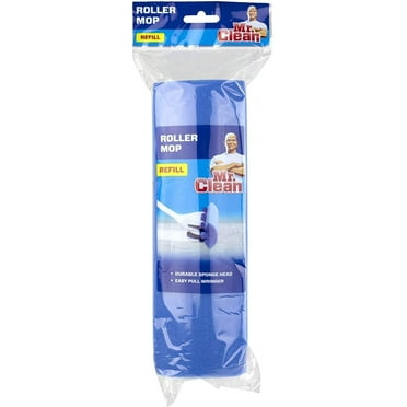 "Mr. Clean Magic Eraser Roller Mop for Floors, 45"" Handle, 10.5 x 3 ...