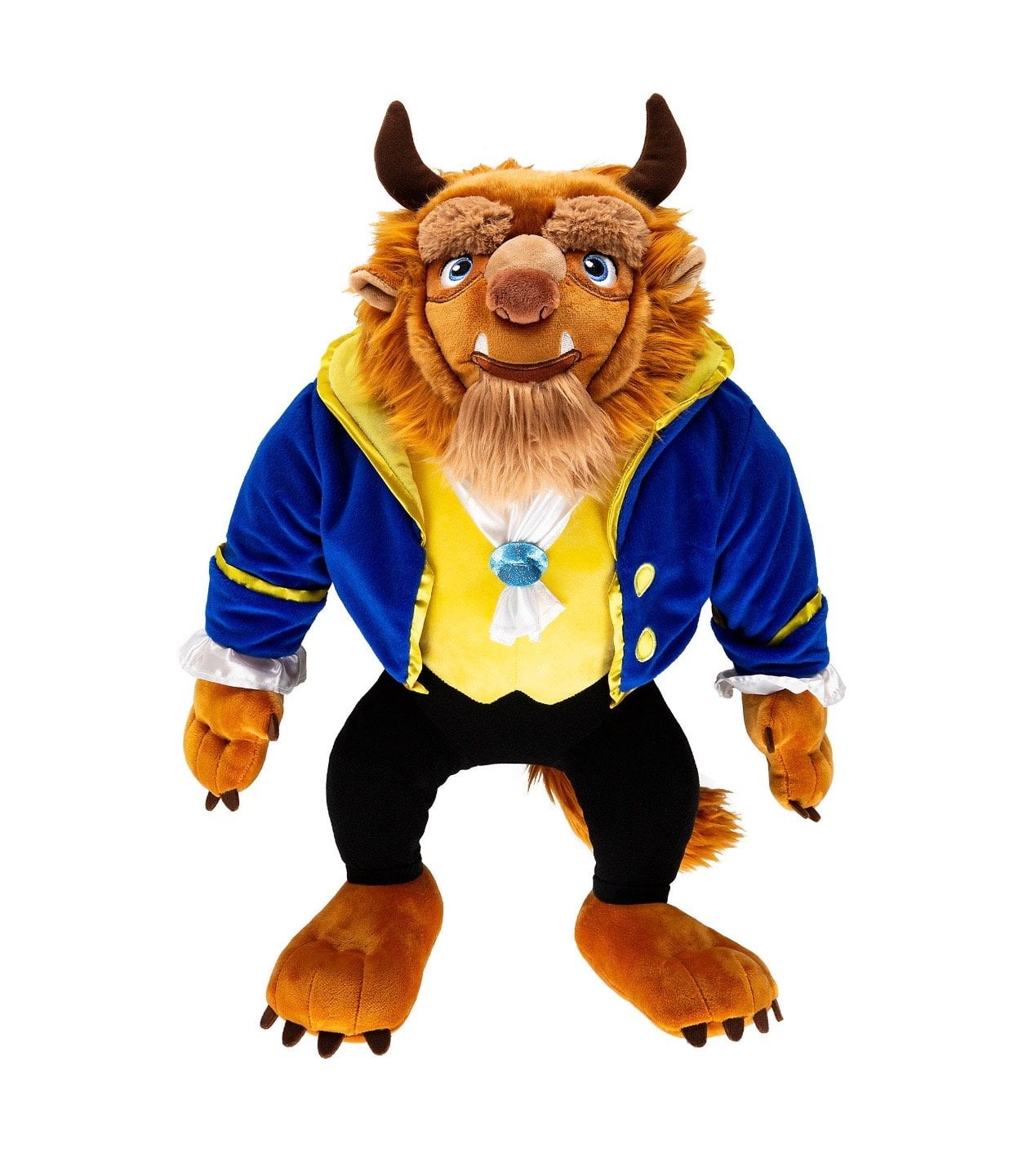 Disney Parks Beauty and the Beast Plush 18 inc the Beast New with Tag ...