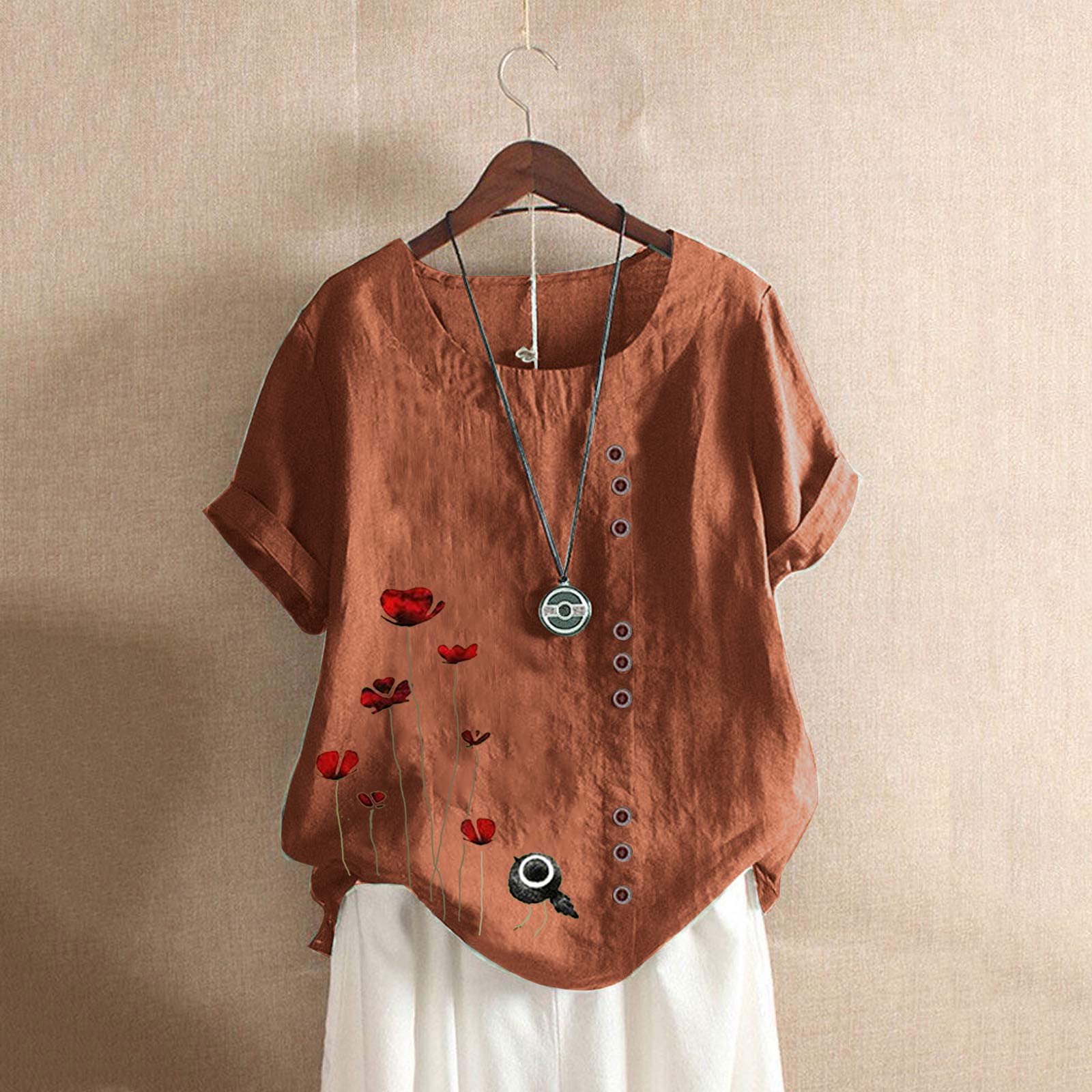 Click here for Smihono Womens Tops Summer Dressy Casual Women Sho... prices