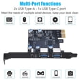 Oasiva USB 3.0 PCIe Card with 18W Power Delivery 3 Port Expansion for ...