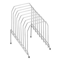 Staples Black Metal Incline Desktop File Sorter, 8 Compartments, Office ...